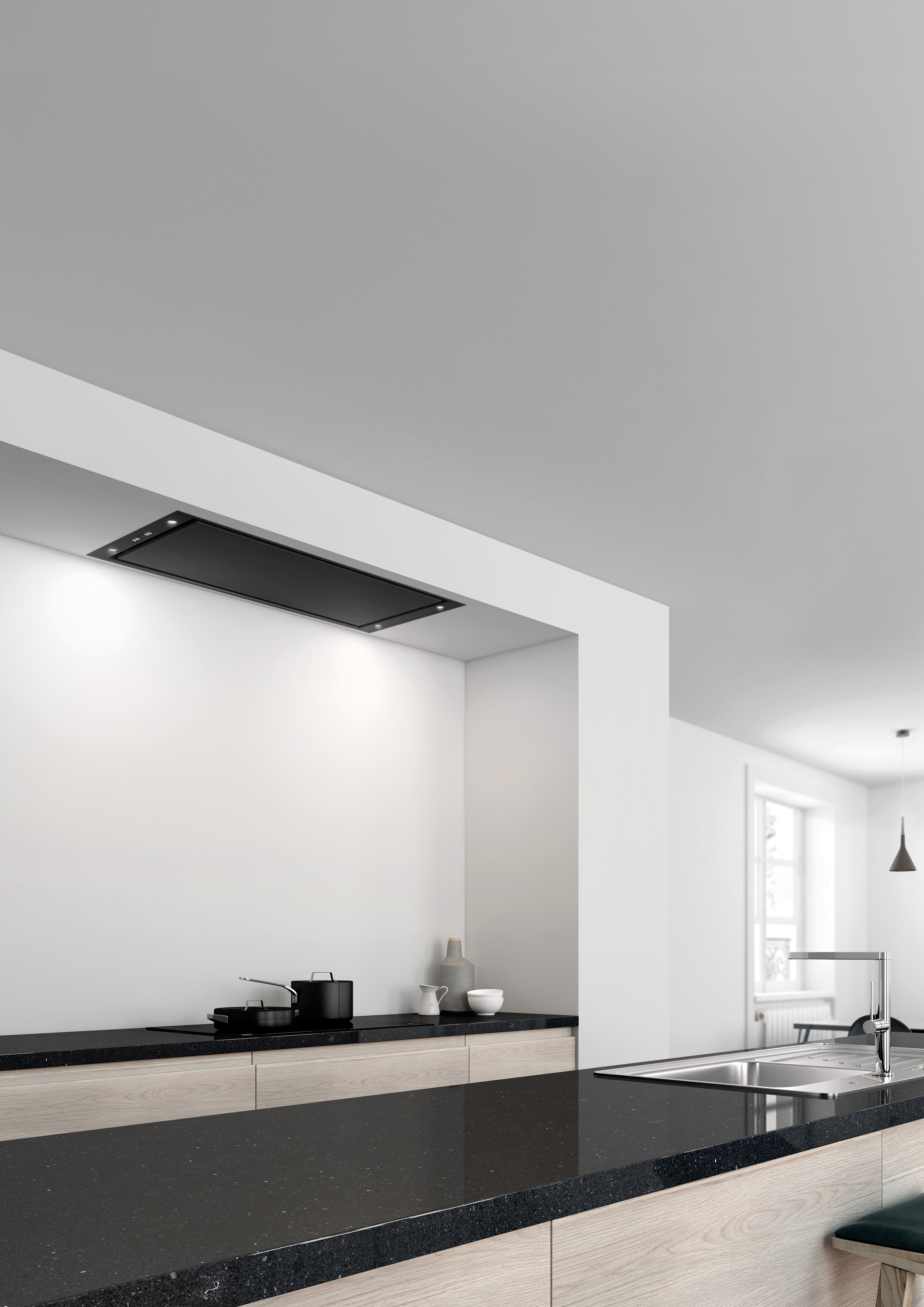 Novy Plafonddampkap Novy Pureline Compact 6812 - Novy