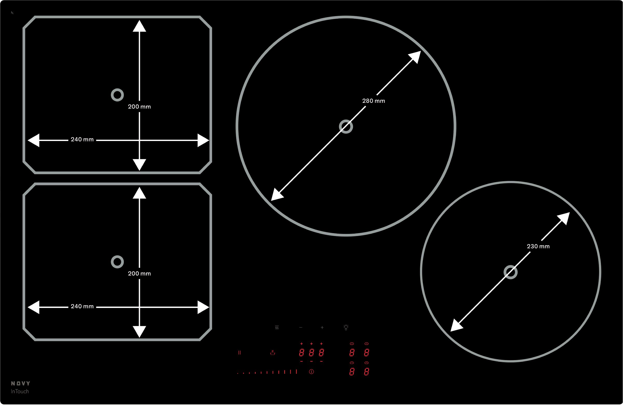 Plaques de cuisson à induction - Novy