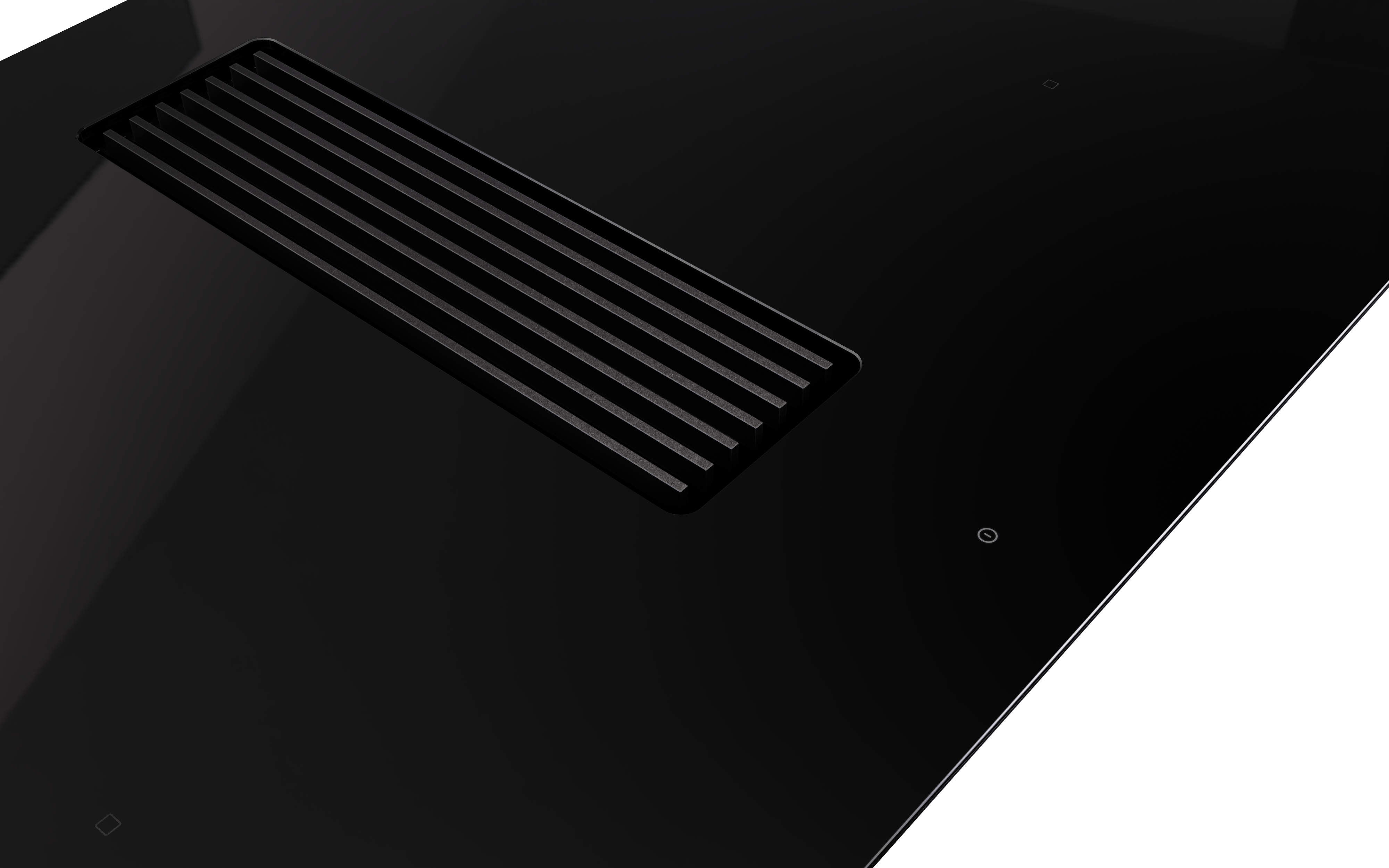 Kookplaten met afzuiging Novy Easy recirculation 1861 - Novy