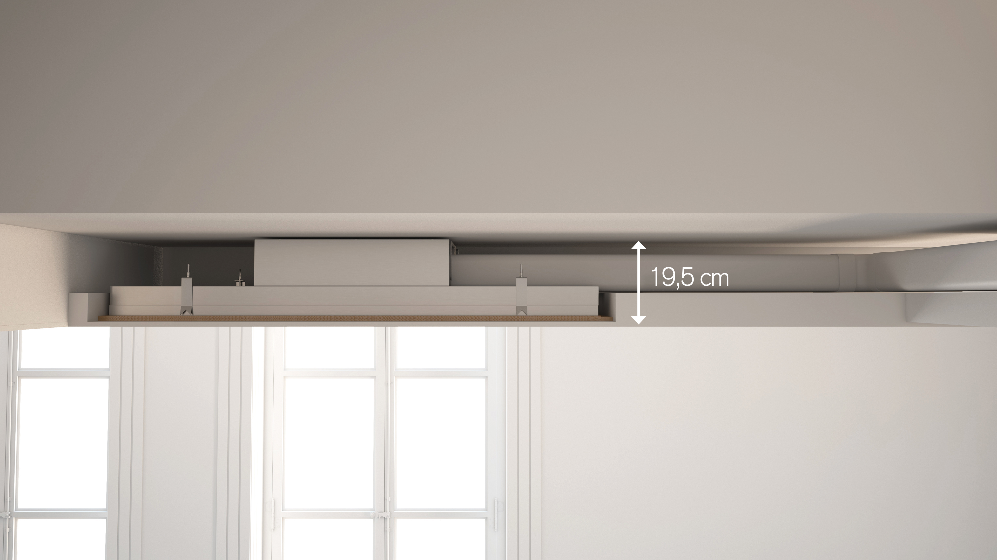 Novy Plafonddampkap Pure'line Compact 6810 - Novy